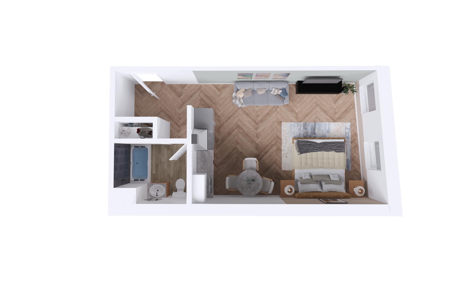 Apartment Floorplans in Norwich, CT | Water Street Lofts